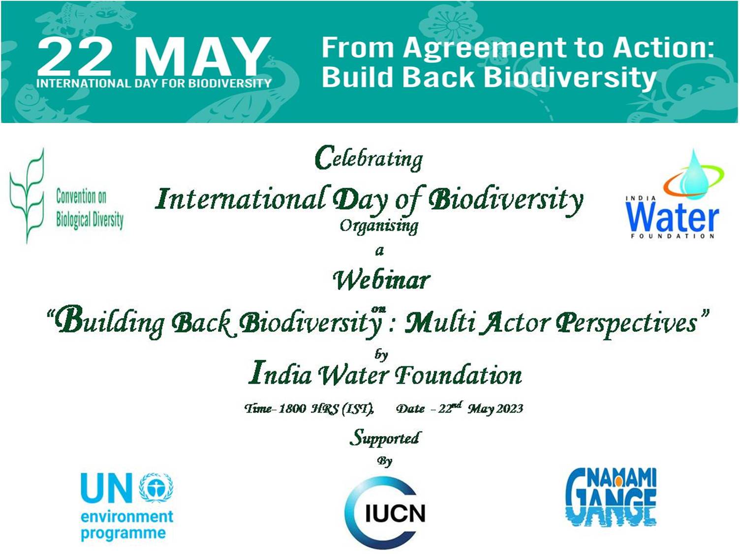 Building Back Biodiversity : Multi Actor Perspectives – India Water ...